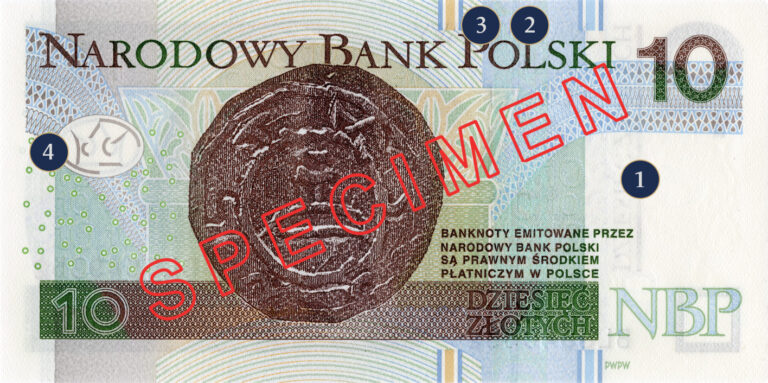 Banknot obiegowy zmodernizowany o nominale 10 zł | NBP