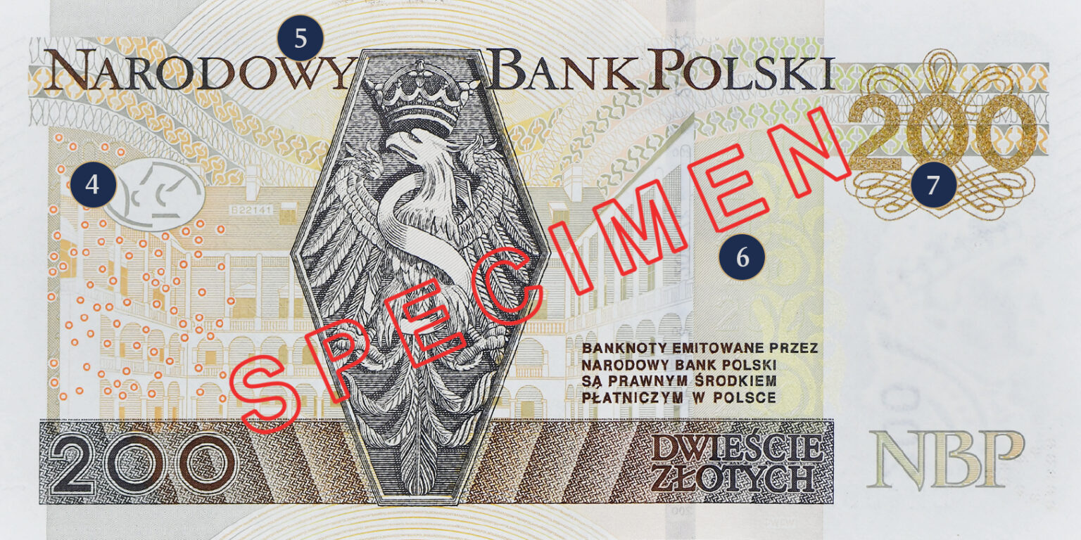 Banknot obiegowy zmodernizowany o nominale 200 zł | NBP